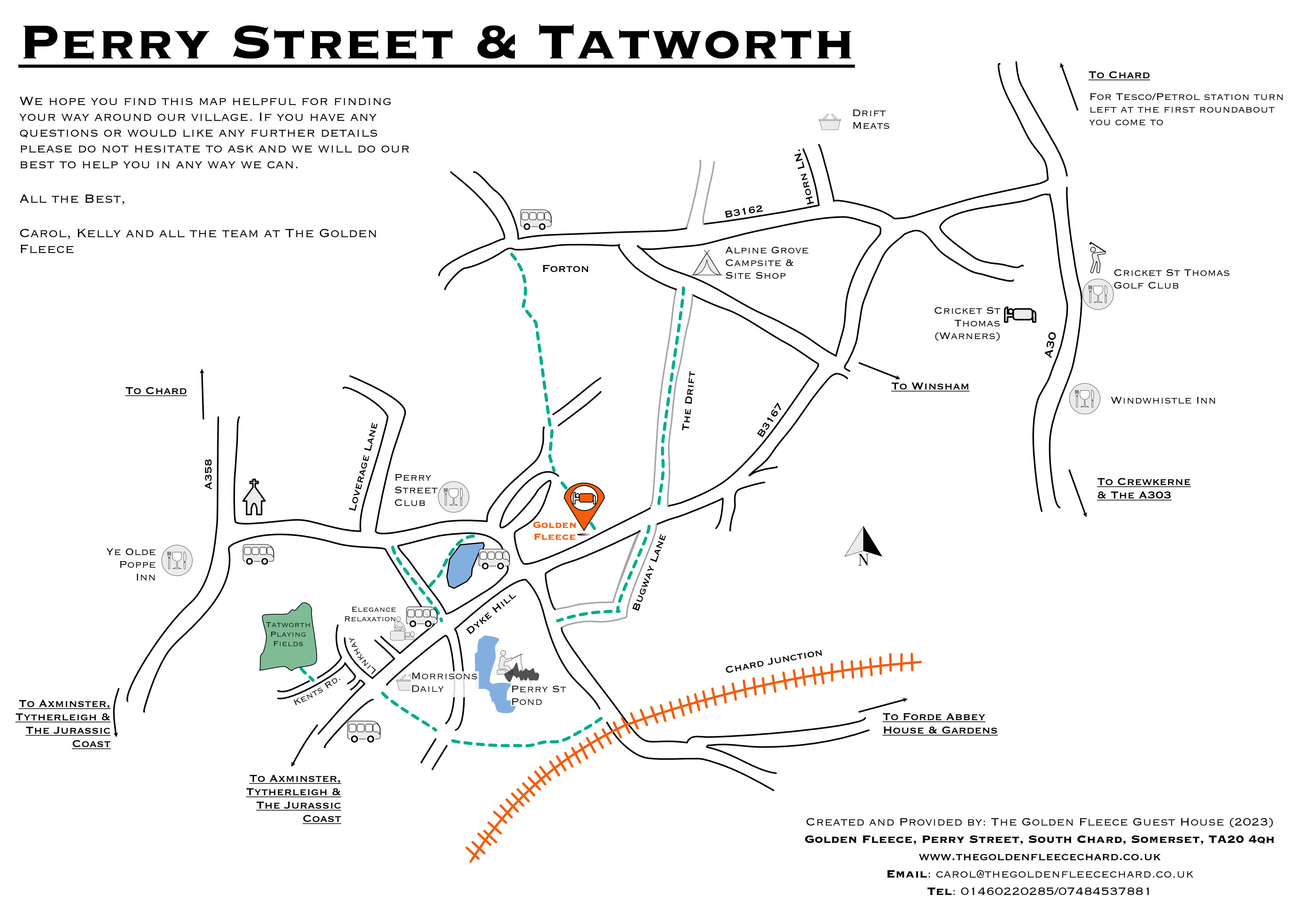 The Local Area – The Golden Fleece